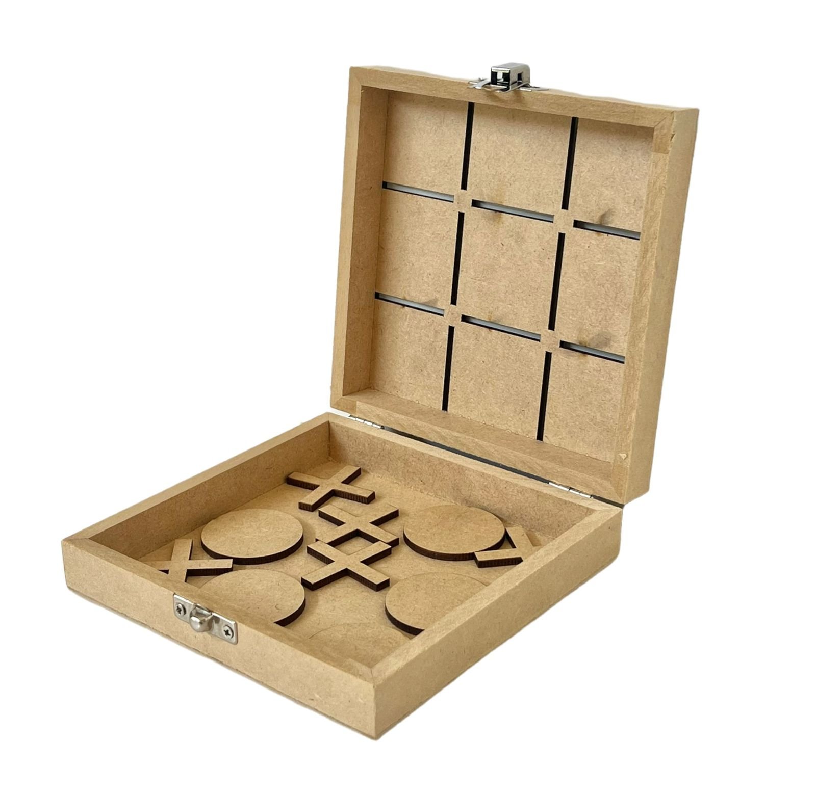 MDF na Web - cod: 2218 - Caixa Jogo Da Velha 13X13X4